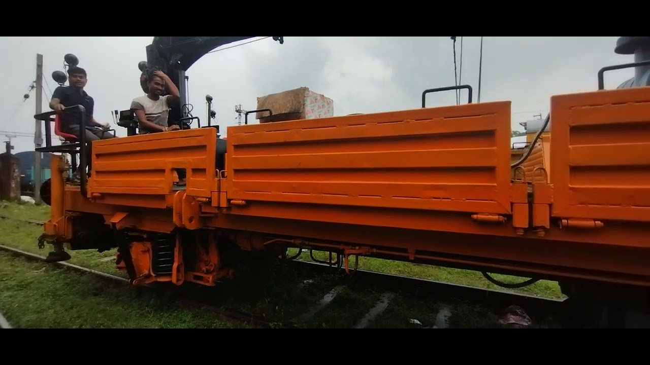 INDIAN RAILWAY || #UTV_MACHINE || वर्कशॉप से रिपेयर होने के बाद मशीन ...