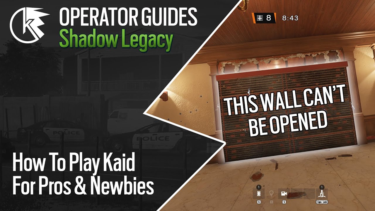How To Play Kaid - Operator Guide, Rainbow Six Siege - YouTube