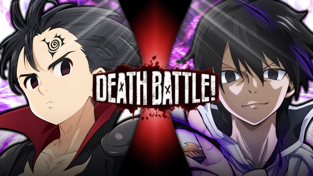 Zeldris VS Zeref Dragneel (Seven Deadly Sins VS Fairy Tail) | Death ...