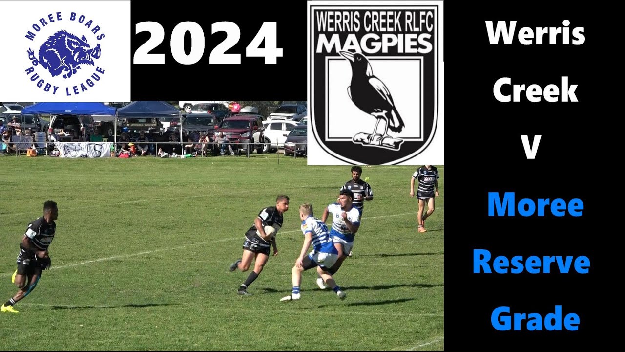 2024. Magpies reggies v Moree. Full game - YouTube