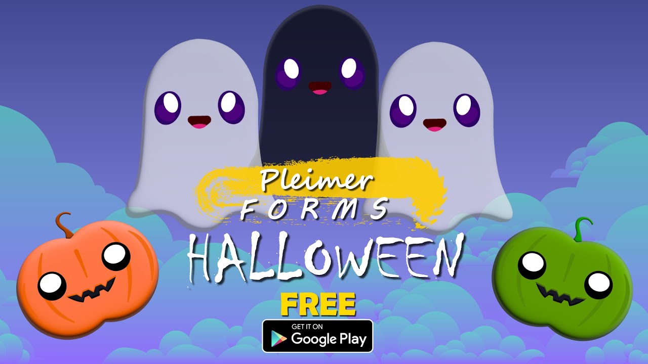 Pleimer Forms Halloween 👻| Free Download | Kawaii Game 😍 White - YouTube