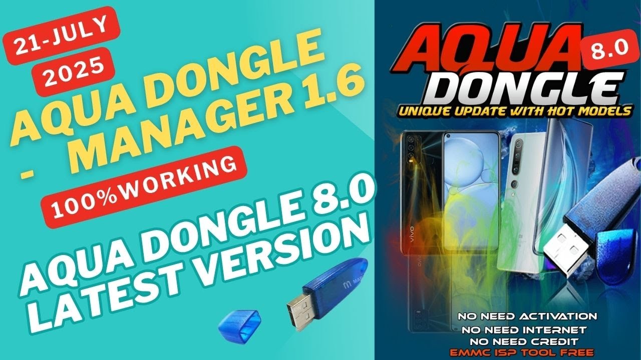 Aqua Dongle Installation +Aqua Dongle Manager + Drivers | 100% Tested ...