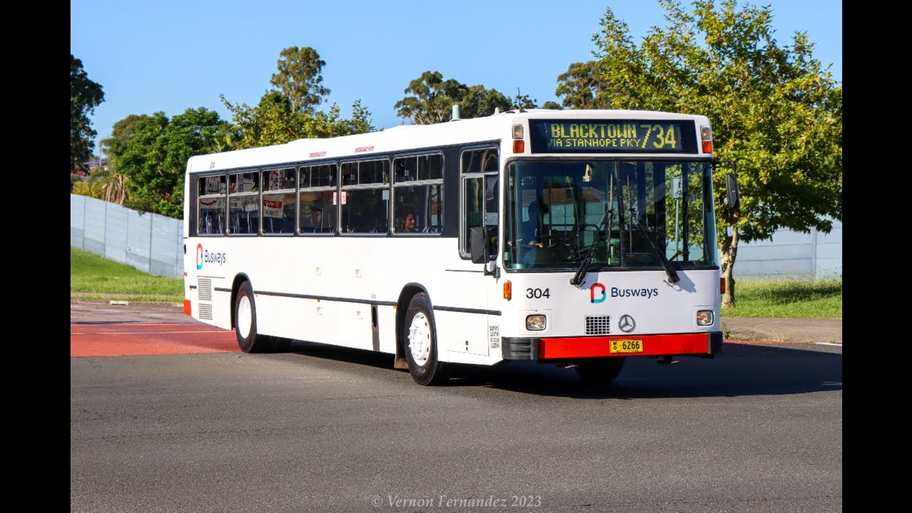 Busways 304 (ZF - Custom Coaches 228 - Mercedez Benz O405) - YouTube