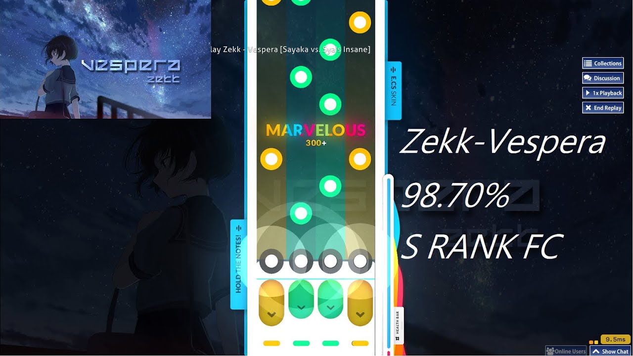 [Zekk - Vespera (osu mania)] - YouTube