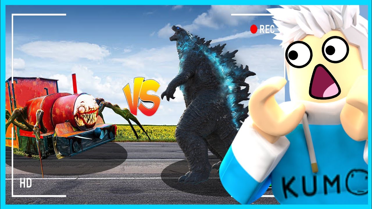 PERTARUNGAN EPIC! CHOO CHOO CHARLES VS GODZILLA DIAKHIR TAHUN! - YouTube