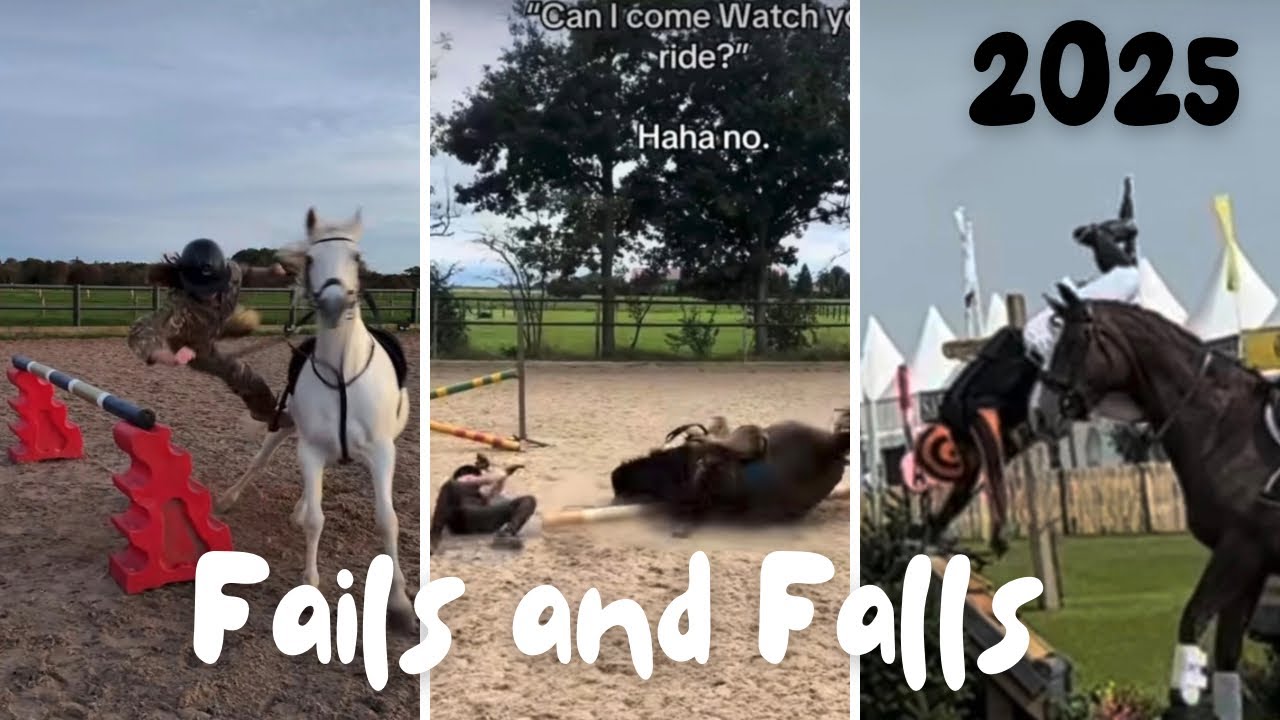 Horse Fails and Falls | Bridled Bloopers - YouTube