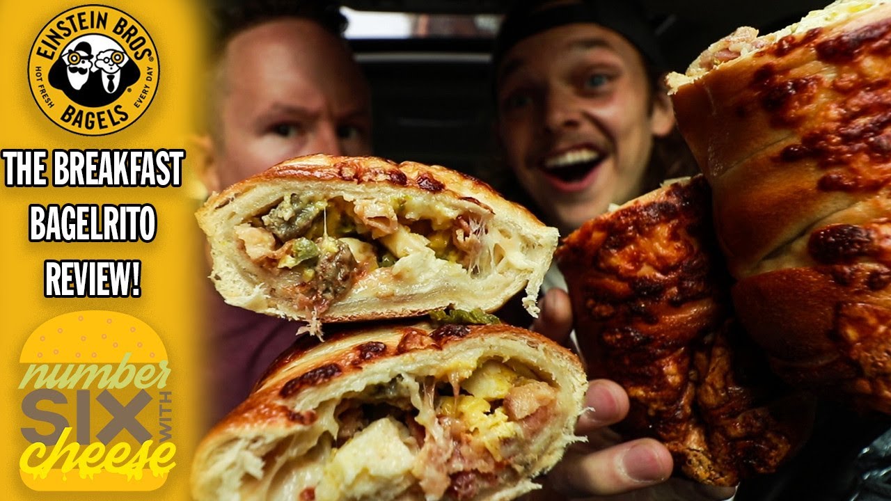 Einstein Bro's Bagelrito Review! - YouTube