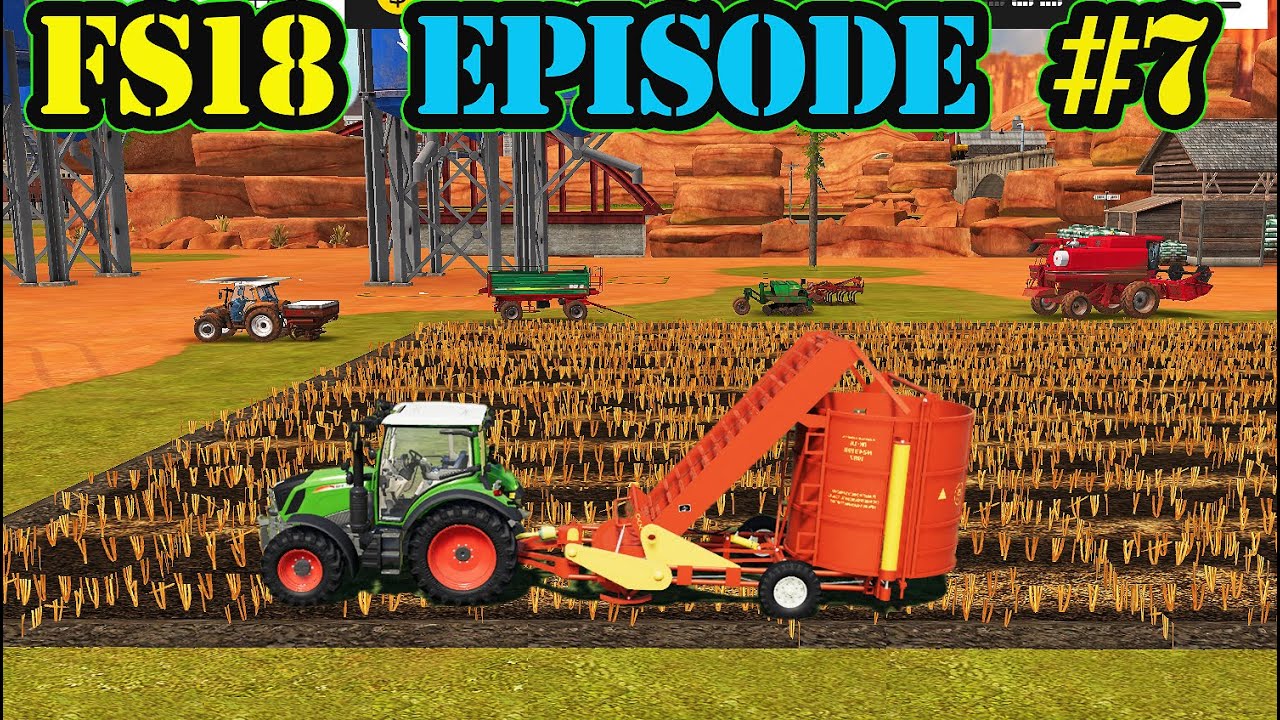 FS 18. Timelapse # 7. Straw collection - YouTube