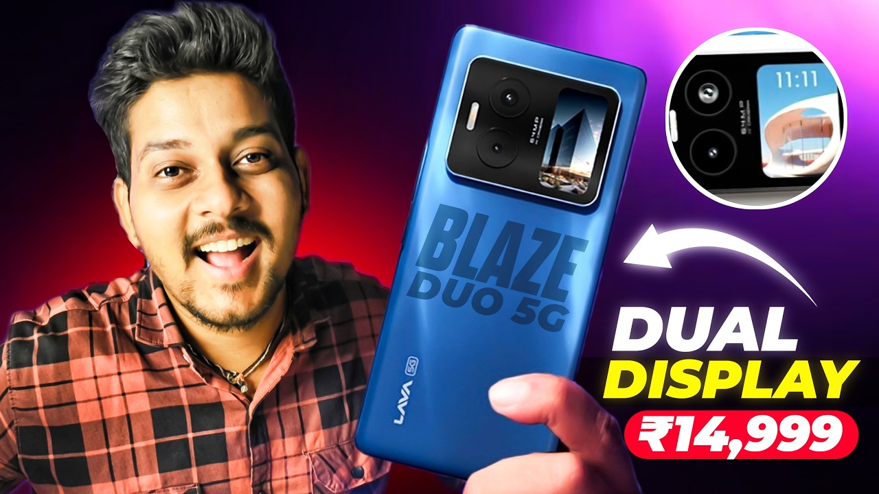 lava blaze duo 5g review - buy or not 🤩 | best 5g smartphone under 15000 in 2025 - YouTube