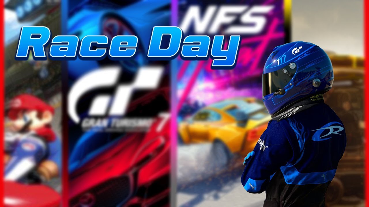 Race Day | Playing multiple racing games LIVE 「 Dann Caeruleum 」 - YouTube