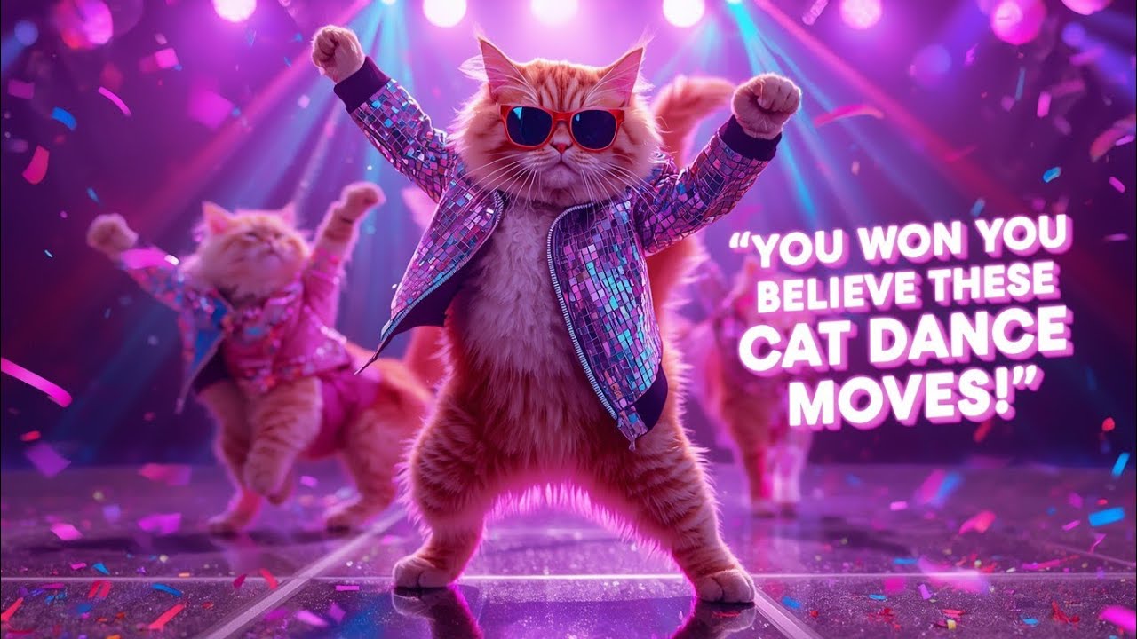 🐾 Funny Cat Dance Compilation | Cute Cats Dancing to Music - YouTube