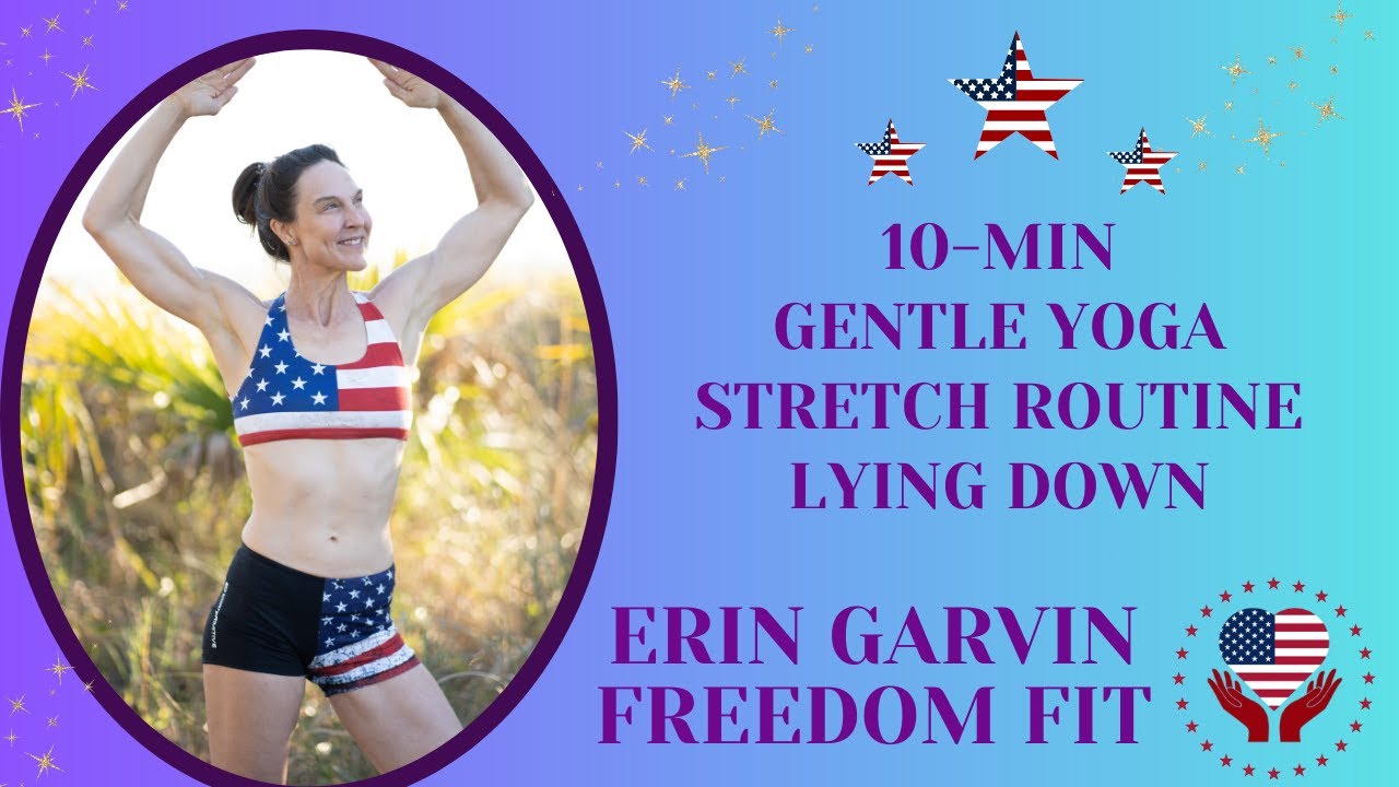 10 minute gentle yoga stretch routine to start your day - YouTube