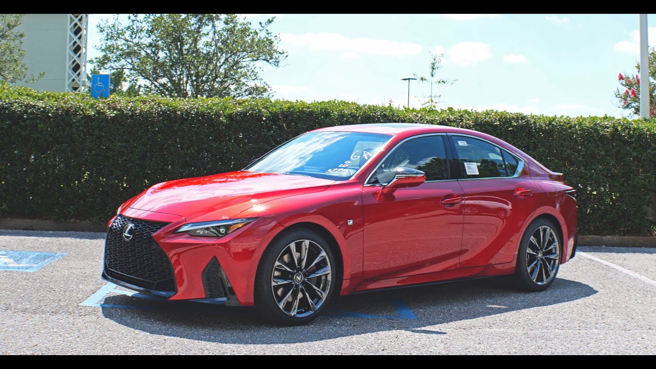 2024 LEXUS IS 350 F SPORT INFRARED WITH BLACK L78022... POC AT LEXUS ...