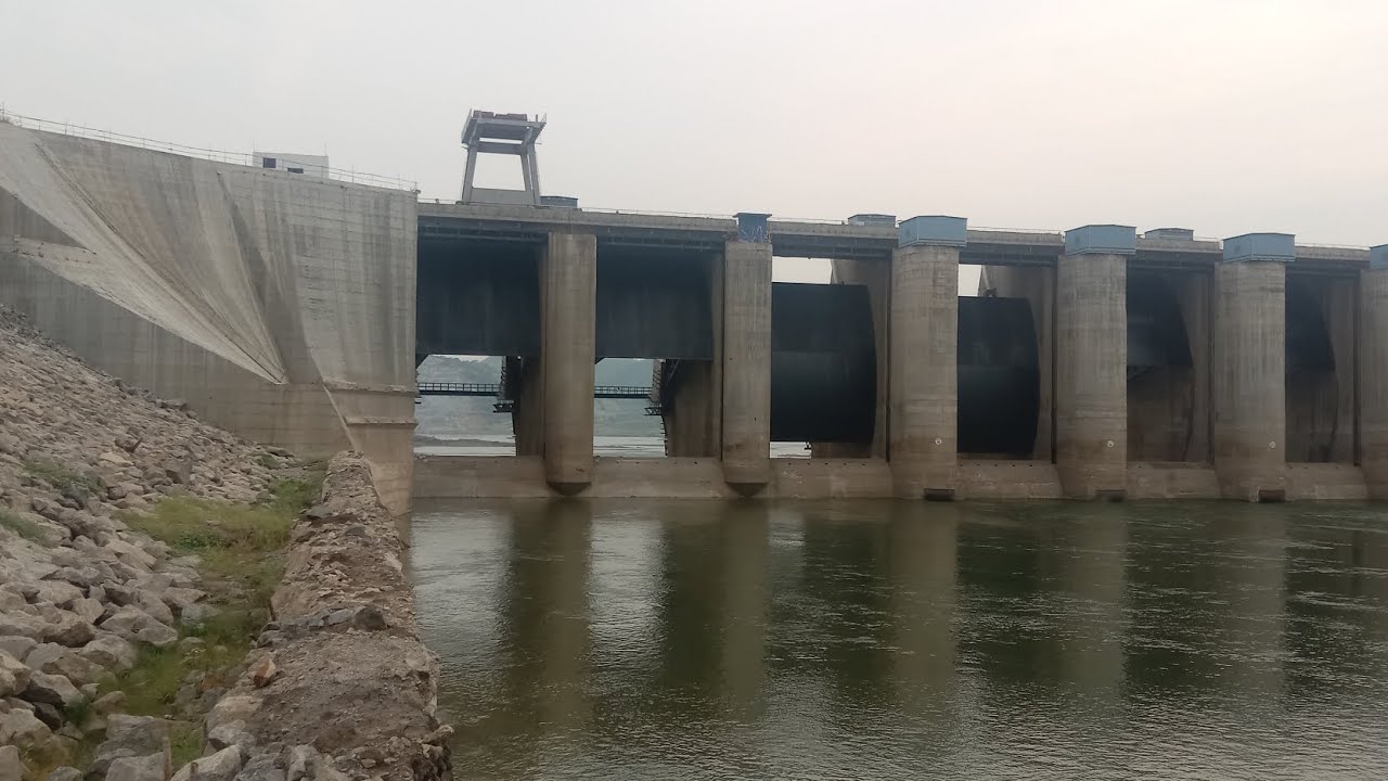 Polavaram Project Coffer Dam Project in Indian - YouTube