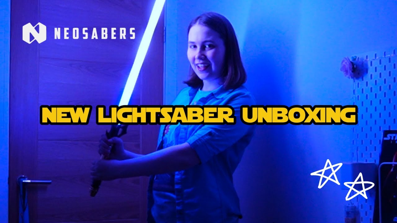 New lightsaber unboxing!! | Neo Sabers Sith Throne Saber - YouTube