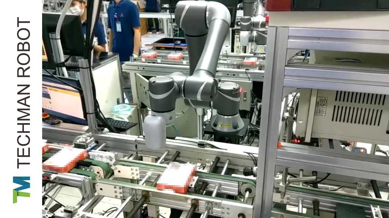 V2A041 TM AI Cobot - SSD Factory - Examine The Color Box - YouTube