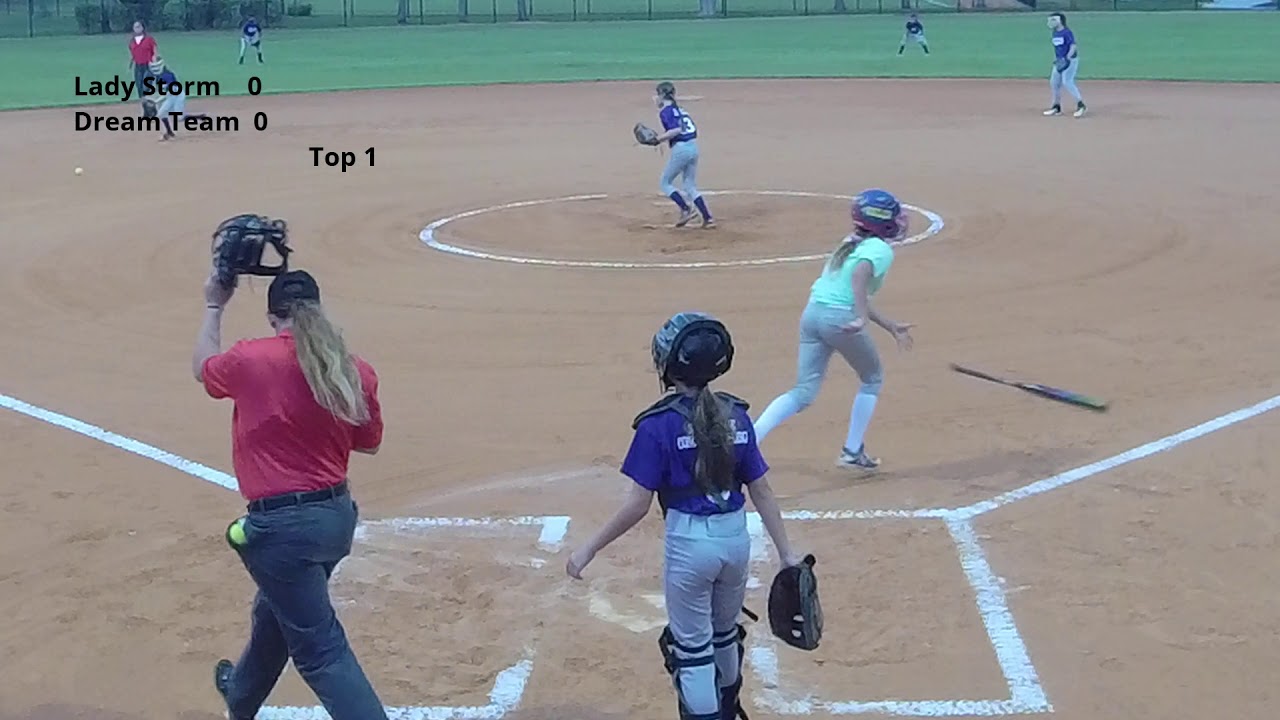10u Rec Softball - Dream Team @ Lady Storm - Feb 24, 2021 - YouTube