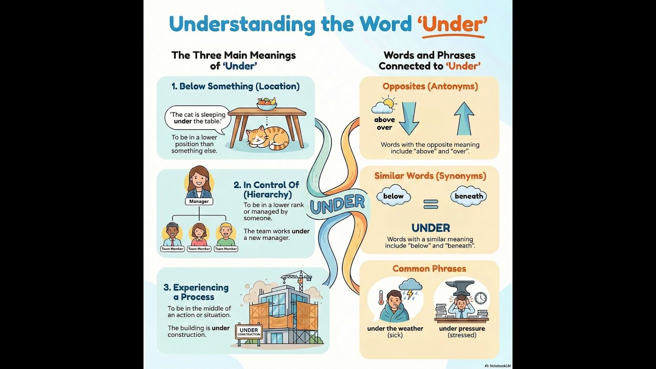 Hidden Power: Why the Word "UNDER" is a Top 850 Essential (Basic ...