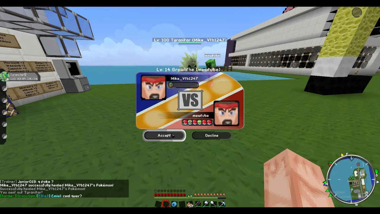 Tyranitar (Pixelmon Ev training #3) - YouTube