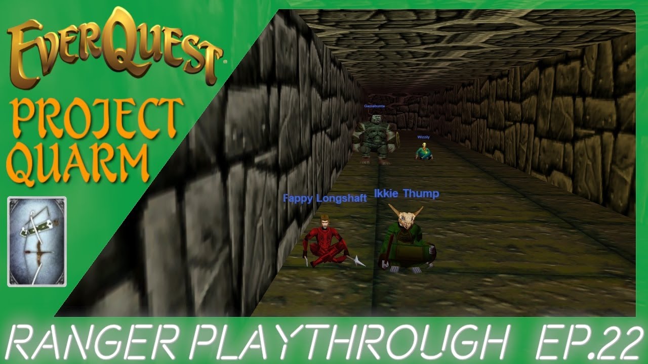 EverQuest Project Quarm | Ranger Lvl 31+ | EP. 22 Underwater Cave Of ...