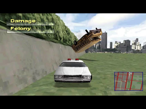 Driver 2 police car rampage ! - YouTube