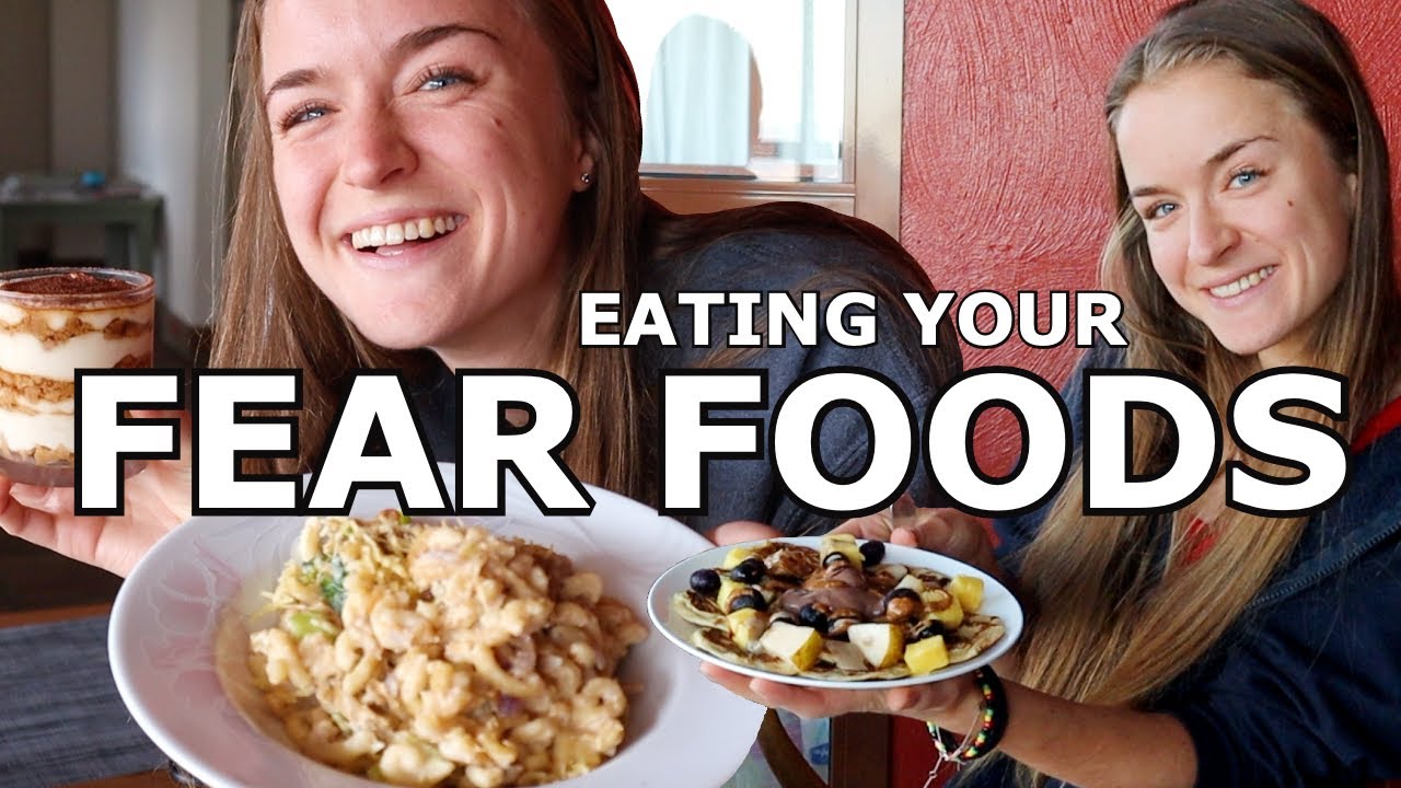 I ate ALL your FEAR FOODS for 24 DAYS (ed recovery) - YouTube