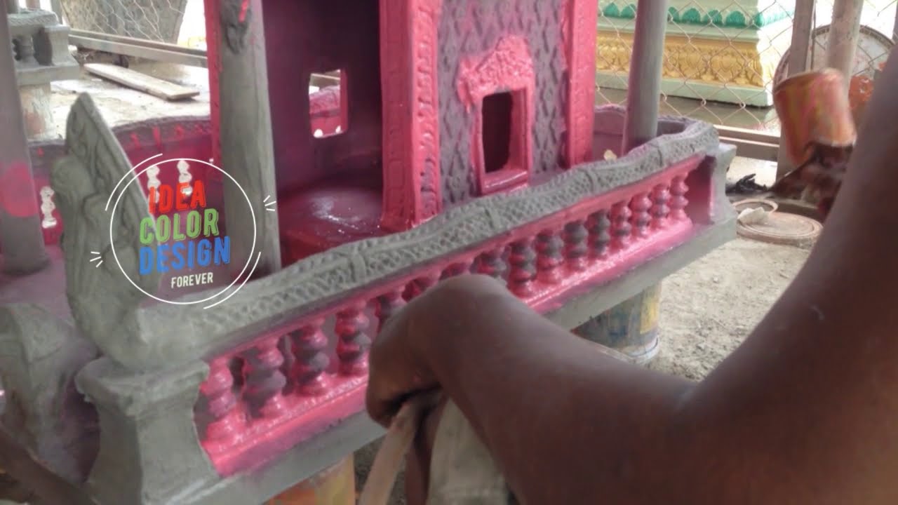 Setup Amazing Small Temple || Giant Color - YouTube