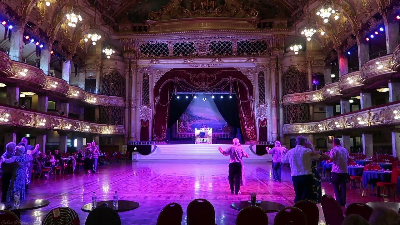 Blackpool Tower Ballroom with live dancing and Wurlitzer organ - YouTube