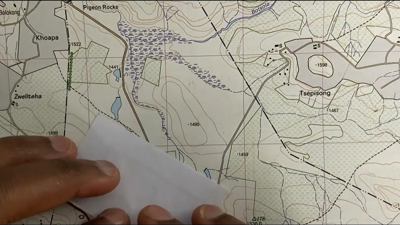 Geography: How to calculate distance using linear scale of the map ...