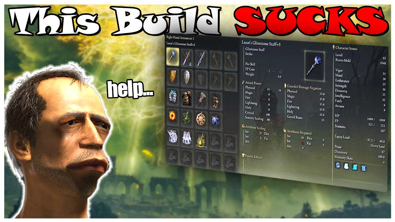 I Played Elden Ring with Elon Musk's TERRIBLE Build.... - YouTube