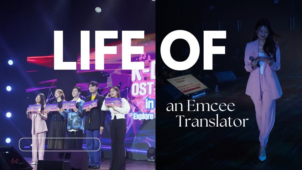 day in a life of a korean concert emcee ft soyu, kassy, vincent blue ...
