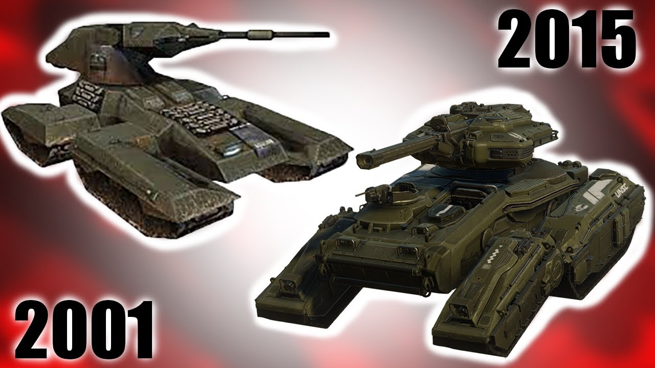 The Evolution Of The Scorpion In Halo (Halo 5 Variants Included) - YouTube