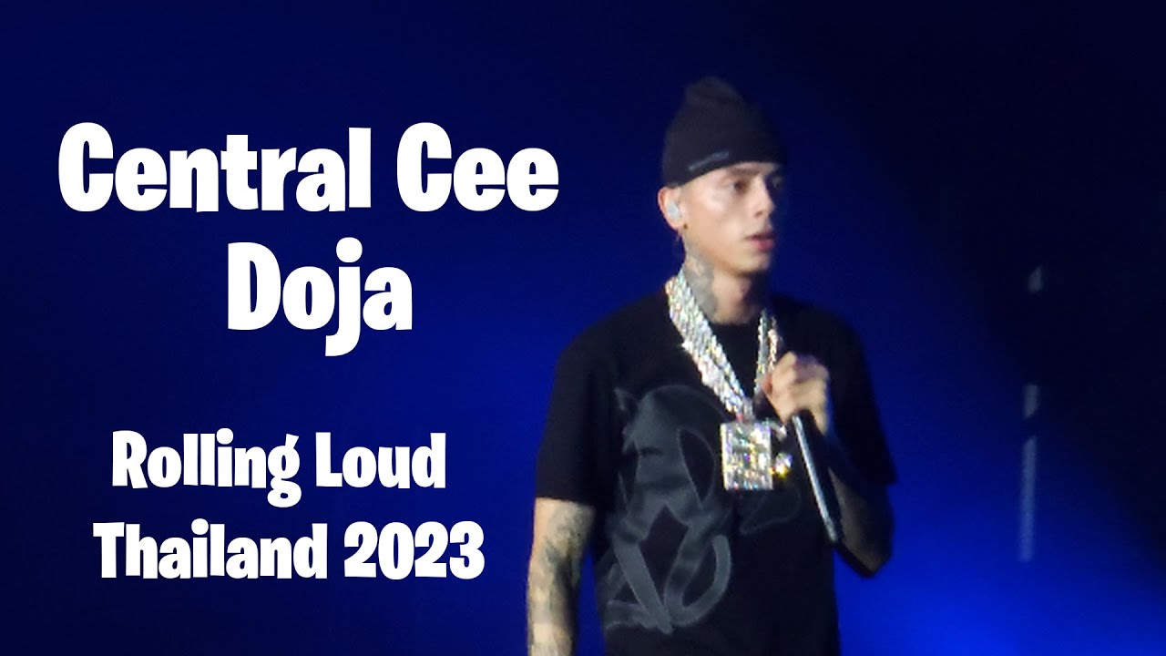 Central Cee - Doja Live in Rolling Loud Thailand 2023 Video shoot by ...