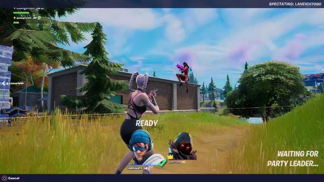 Playing Fortnite blake - YouTube