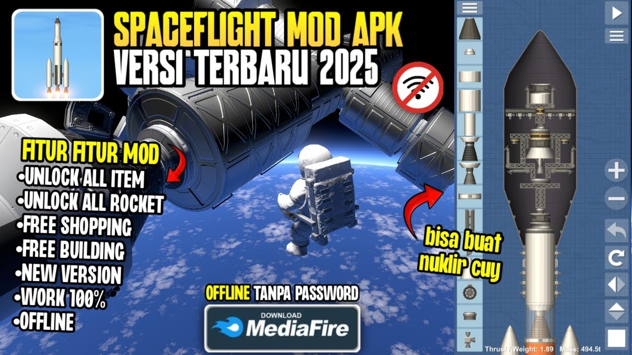 Spaceflight Simulator Mod Apk - Versi Terbaru v1.5.10.5 - YouTube