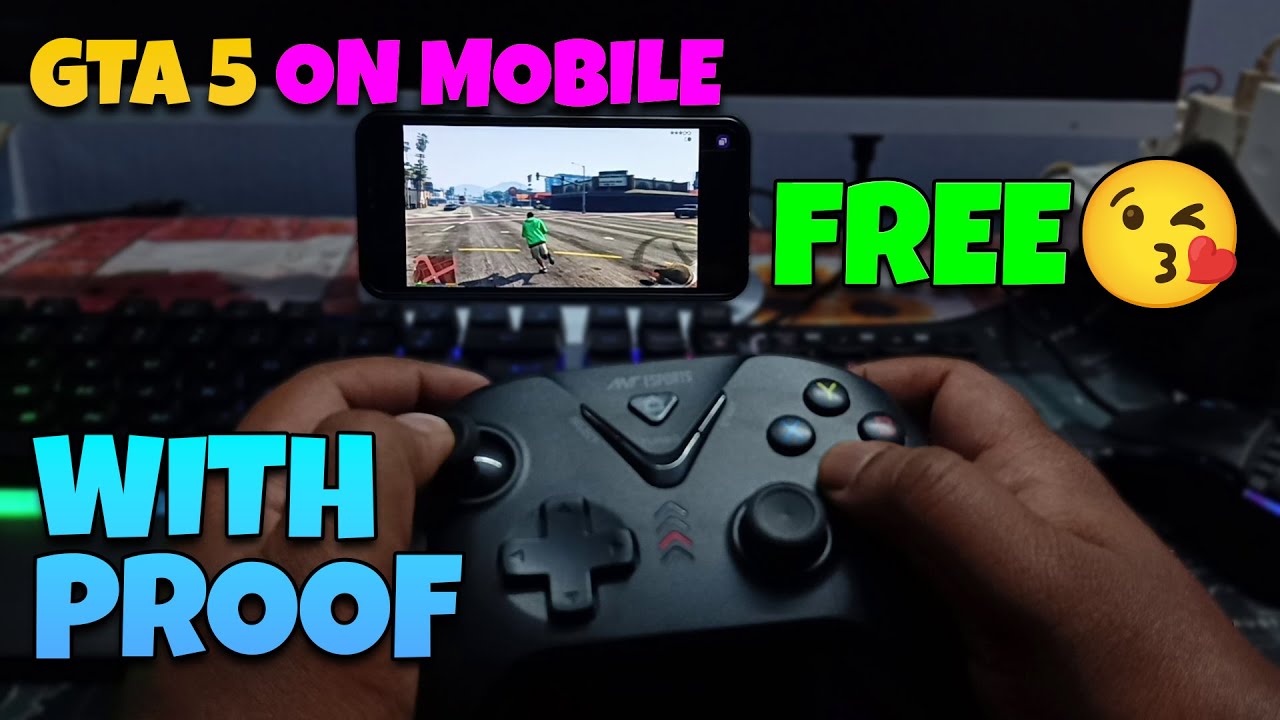 How To Play GTA 5 on Smartphone For *FREE* | Gaming App Unlimited Time ...