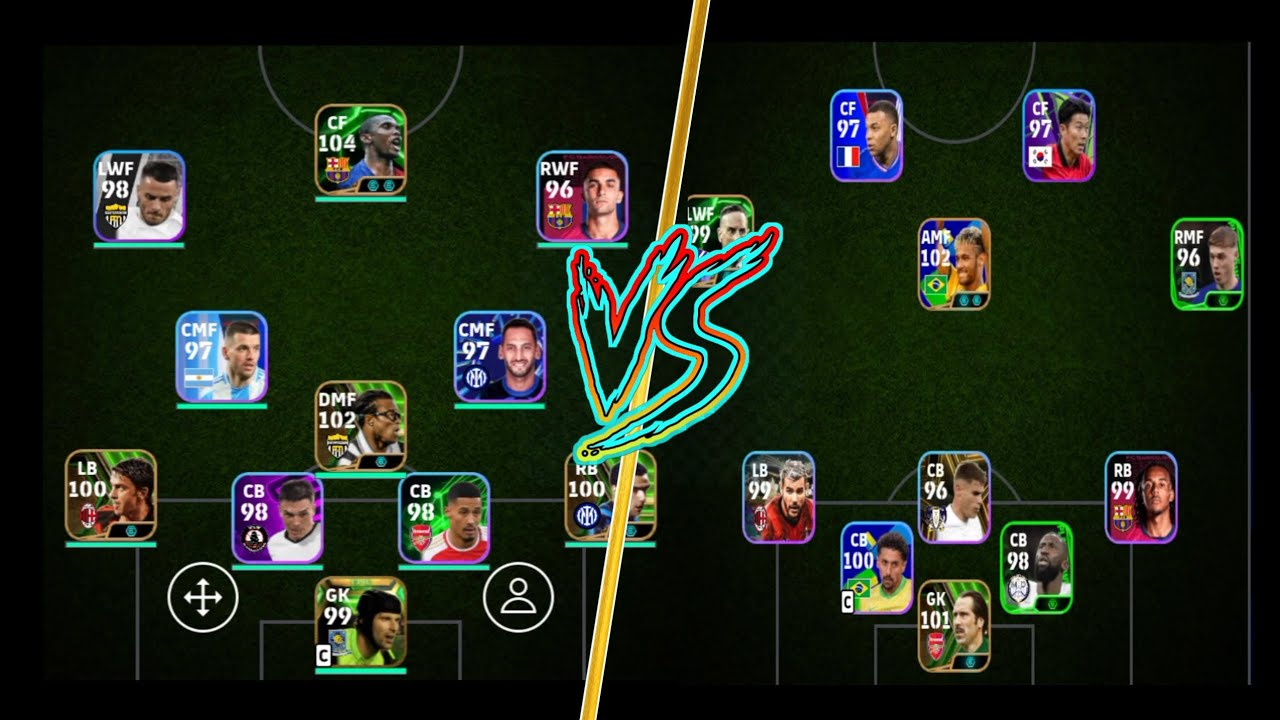 433 Vs 523 Formation In eFootball Mobile 2025 - YouTube