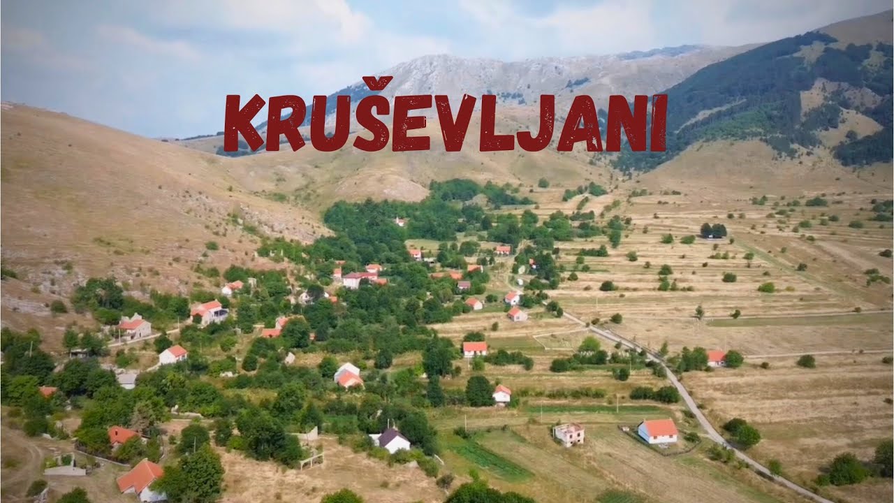 Kruševljani, Nevesinje, Bosna i Hercegovina/ drone footage of beautiful ...