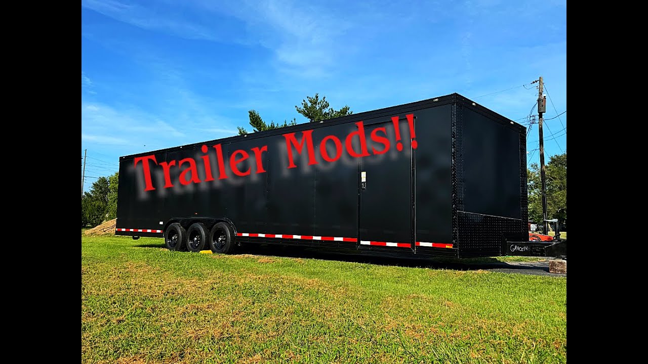 Cargo Trailer Mods!! - YouTube