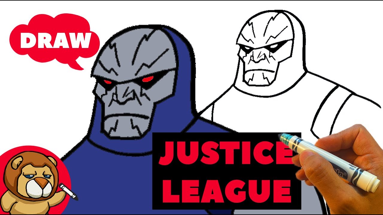 How to Draw Darkseid - Justice League - YouTube