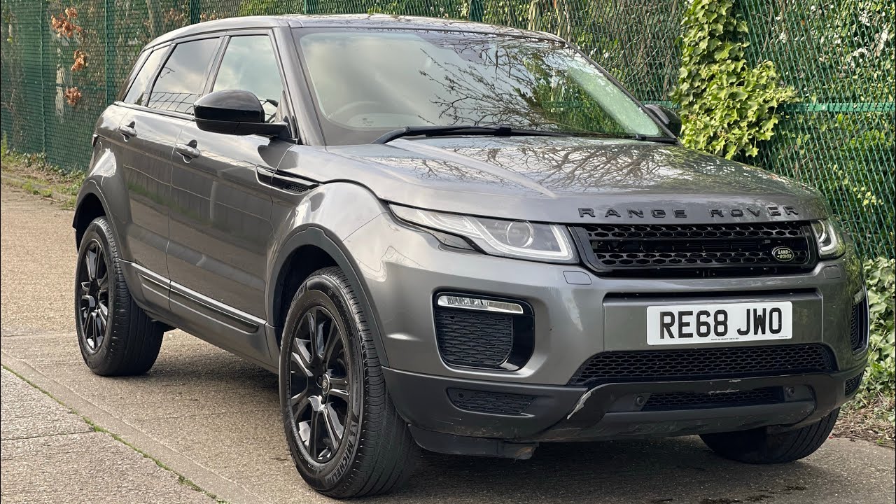 2018 Land Rover Range Rover Evoque 2.0 TD4 SE Tech | reg: RE68JWO - YouTube