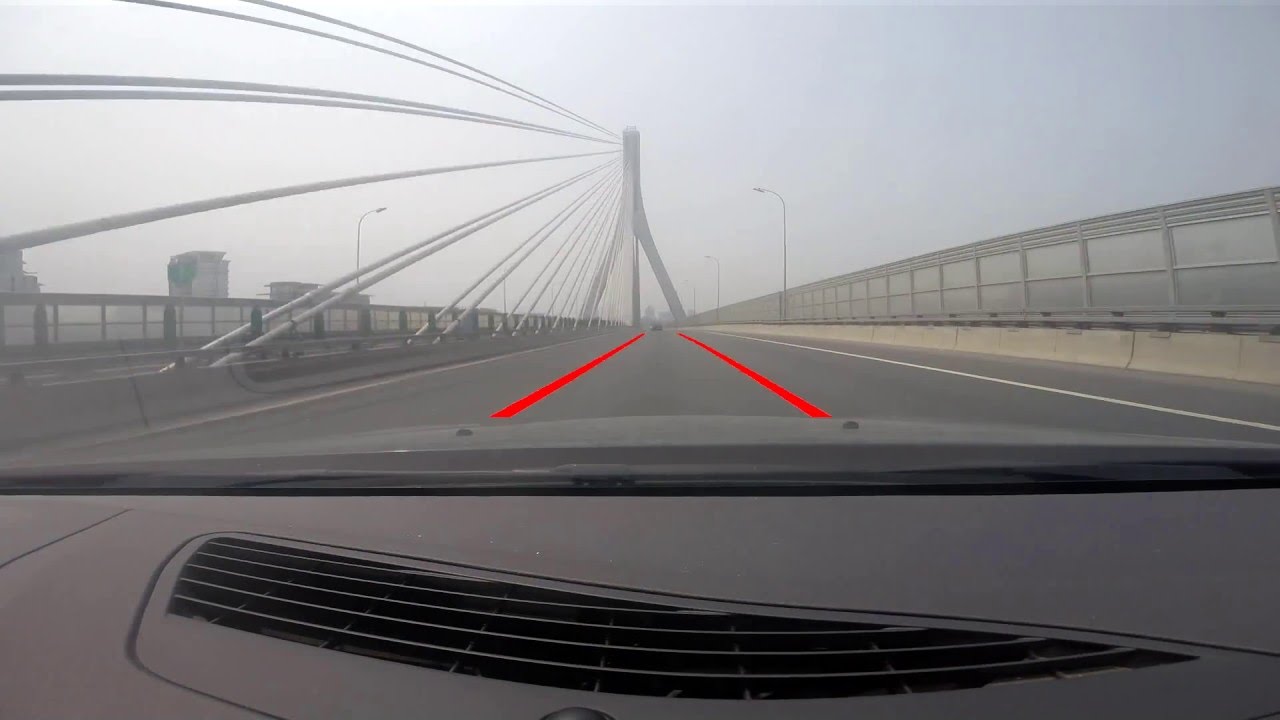 lane detection by a simple CNN - YouTube