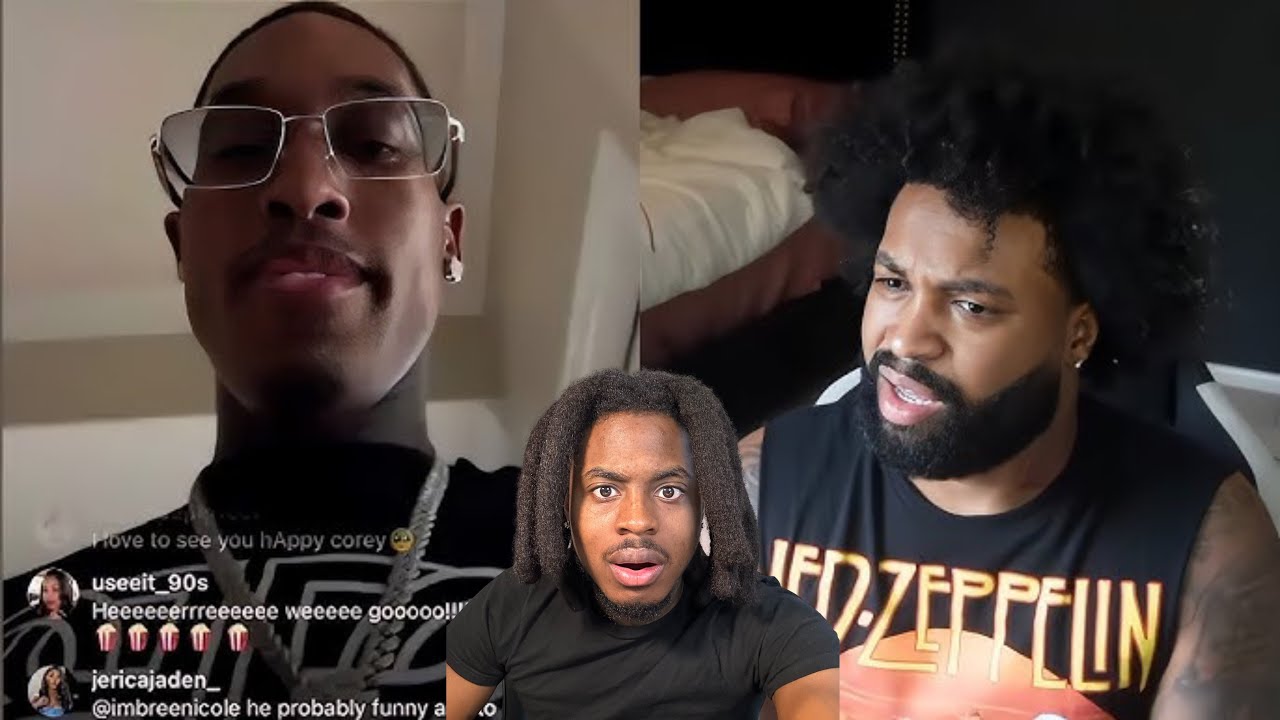 Corey sends a WARNING message to Chris Sails🤬**REACTION**😳‼️ - YouTube