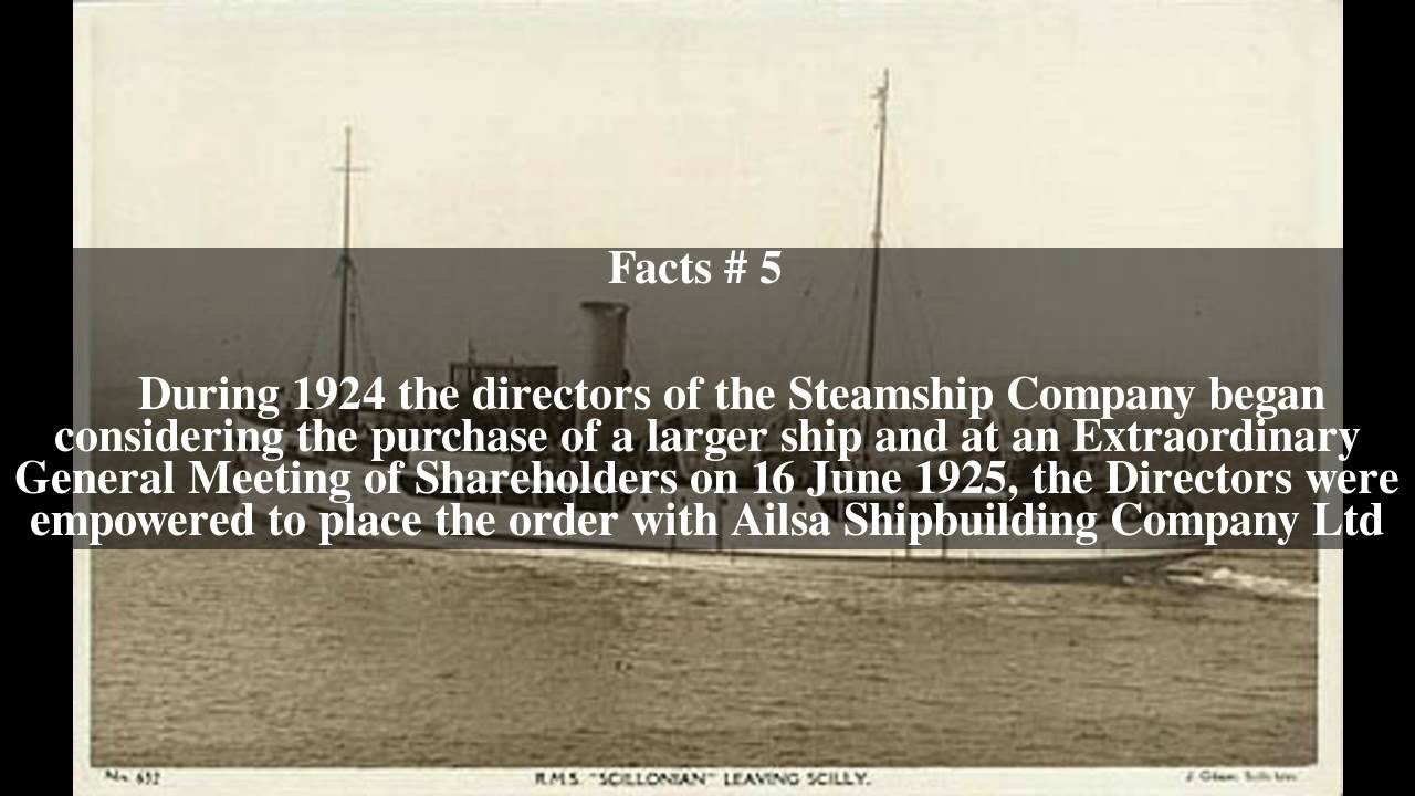 Scillonian (1925) Top # 8 Facts - YouTube
