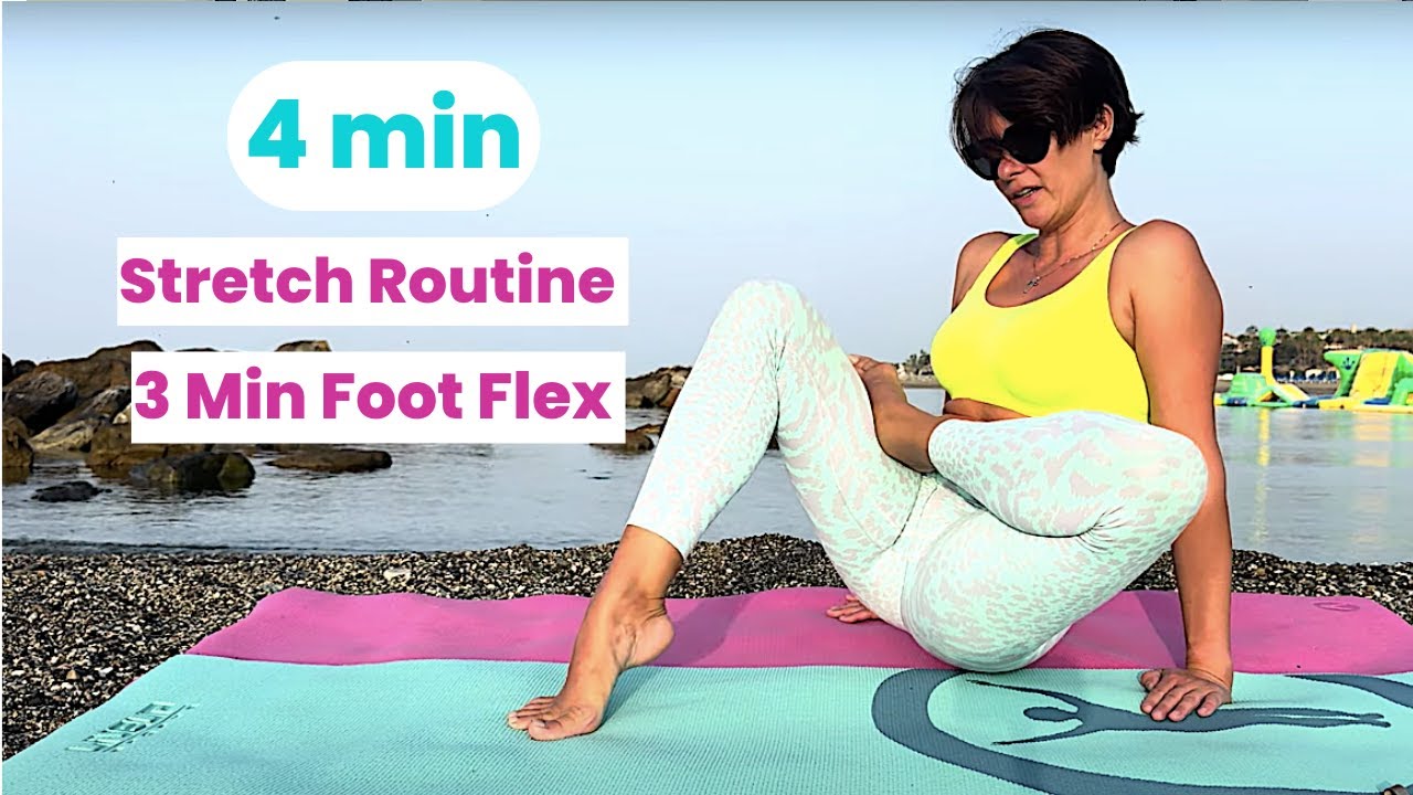 STRETCH Your Way to Flexible Feet in 3 Minutes | Fast Feet Flexibility ...