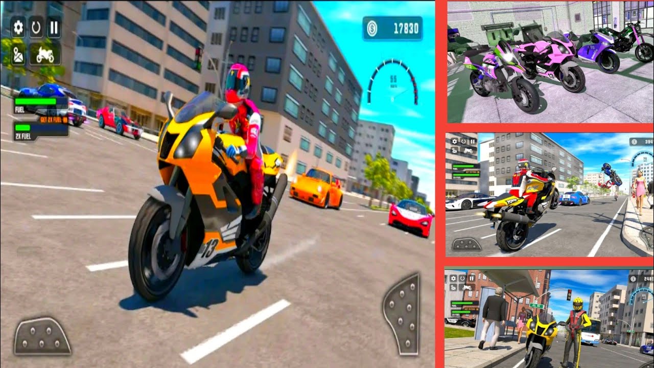 Mega Ramp Bike Racing Simulator 3D - Extreme Motocross Dirt Bike Stunt ...