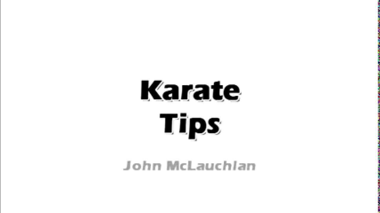 opening title sequence dojo training - YouTube