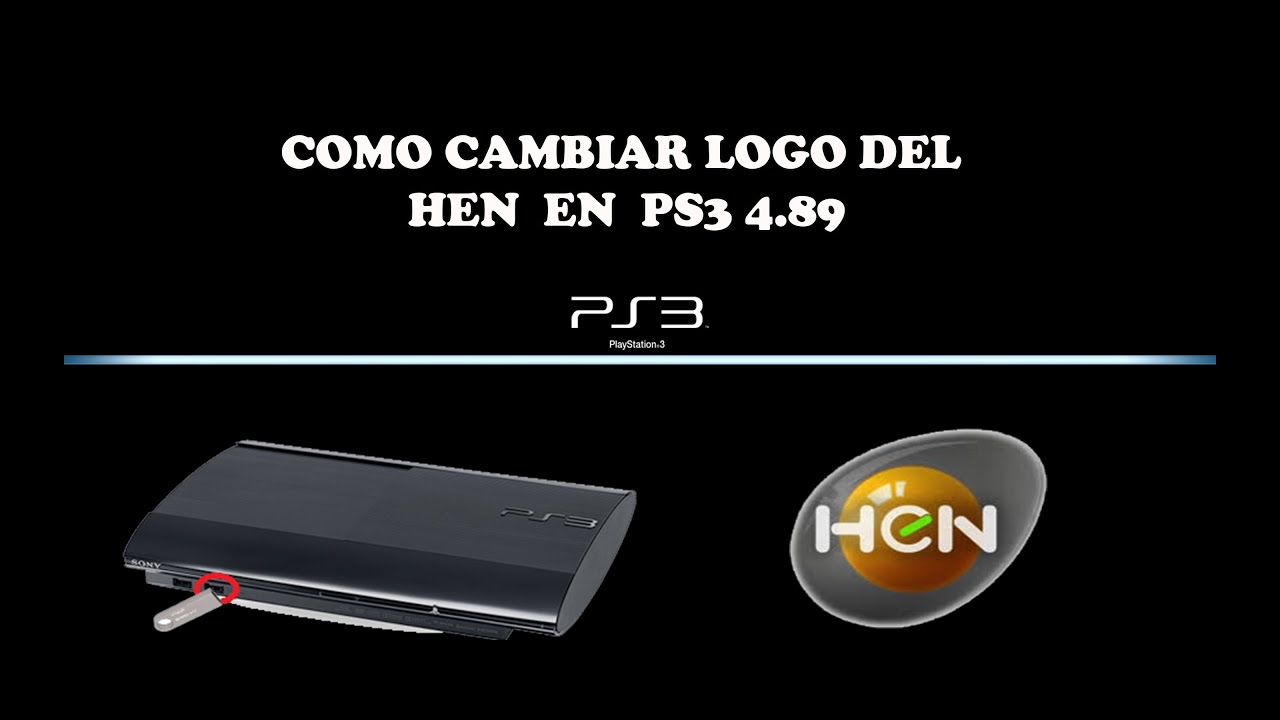 Como ? Cambiar el♦logo del Hen en tu PS3 personaliza el Logo 2022 - YouTube