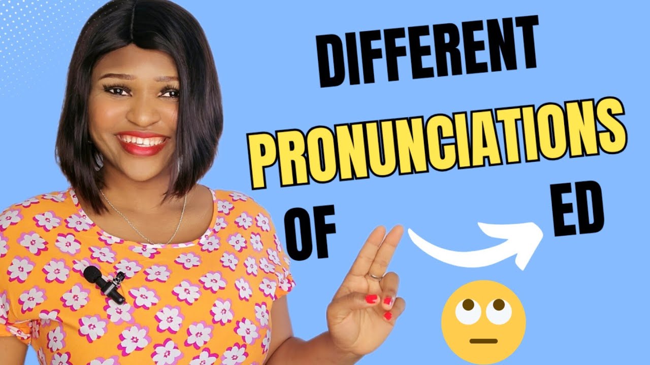 Three different pronunciations of -ED words📍 - YouTube
