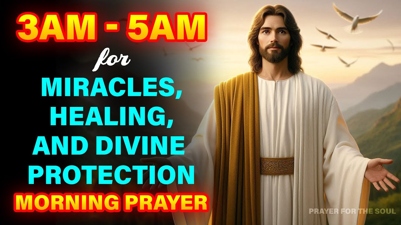 POWERFUL EARLY MORNING PRAYER: 3AM TO 5AM FOR MIRACLES, HEALING, AND ...